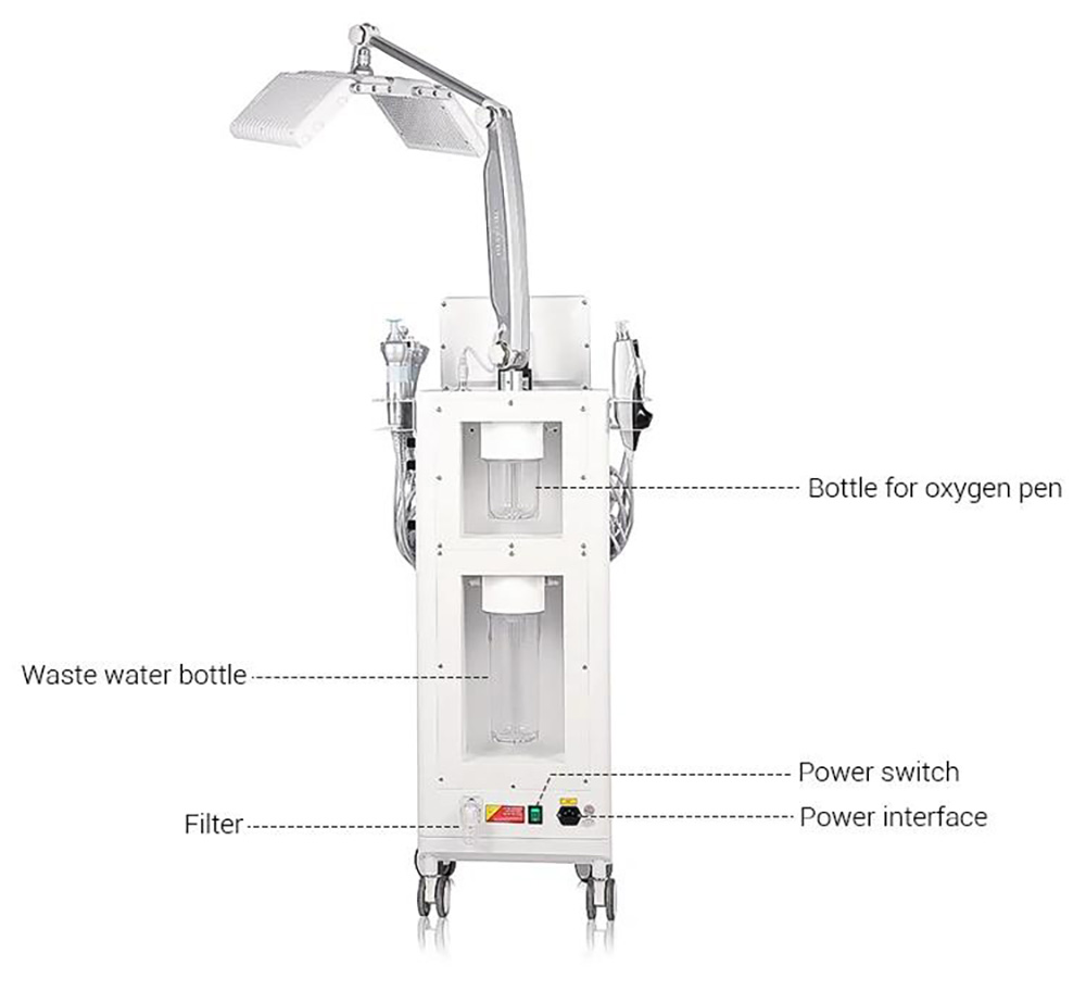 Salon Quality 14 In 1 Hydra Facial Multifunctional Skin Care Machine