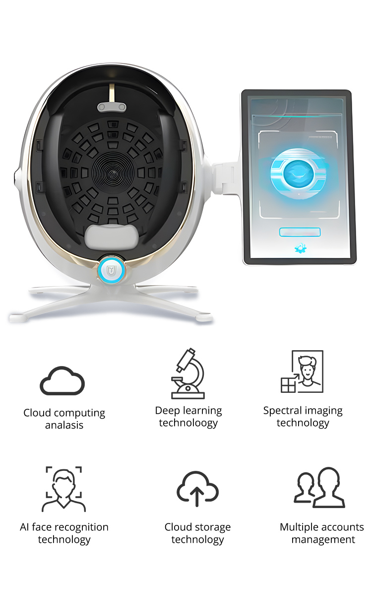 Smart Skin Analyzer with 3D Simulation & AI Face Recognition ...